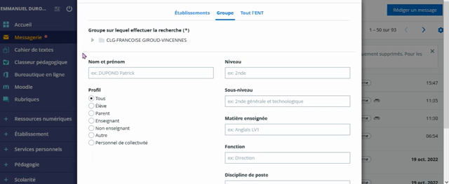 PodEduc - Ecrire À Un Groupe Dans L'Ent.Mp4