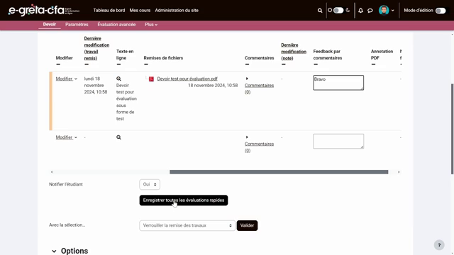 PodEduc - e-GRETA-CFA - Tutos E-GRETA-CFA - Evaluer Par Un Simple Champ De Réponse