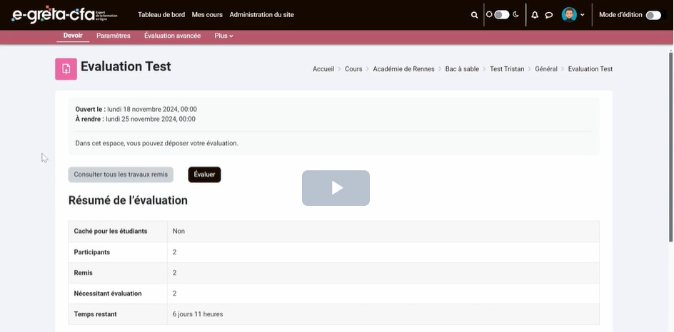 PodEduc - e-GRETA-CFA - Tutos E-GRETA-CFA - Télécharger Tous Les Travaux Des Étudiants D…