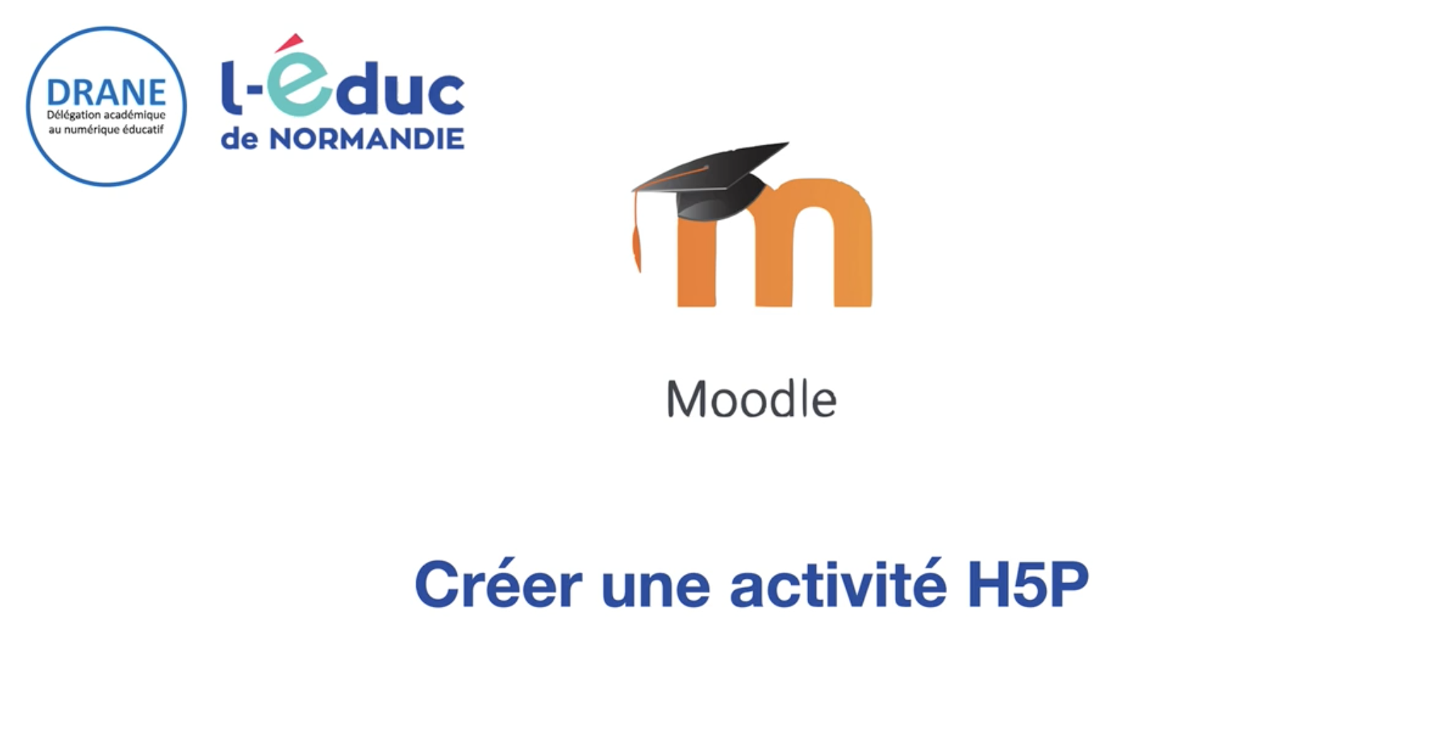 PodEduc - Comment Ajouter Une Activité H5p Dans Moodle…